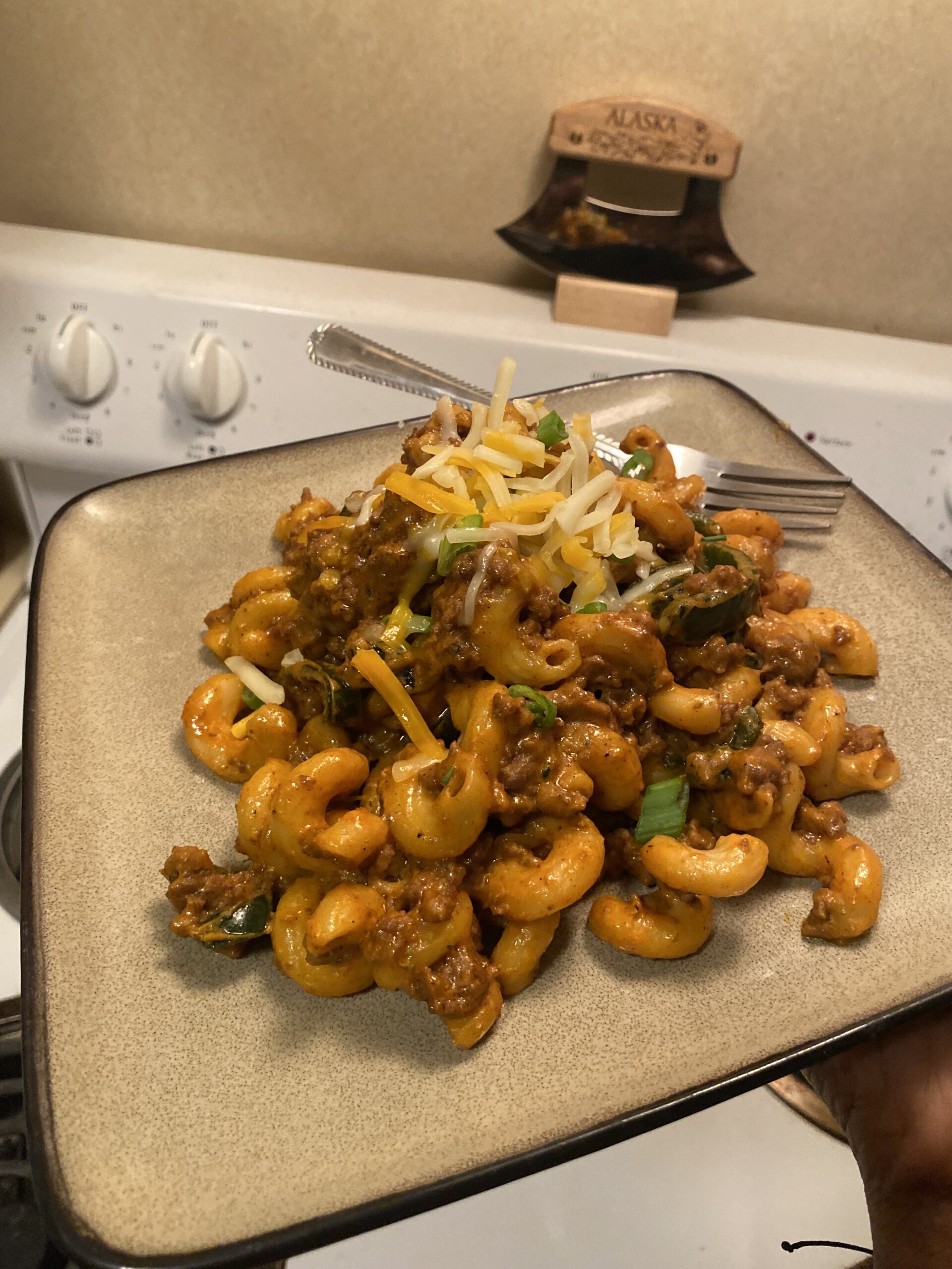 How to Make 30 Minute Southwest Beef Cavatappi. With Poblano & smoky ...