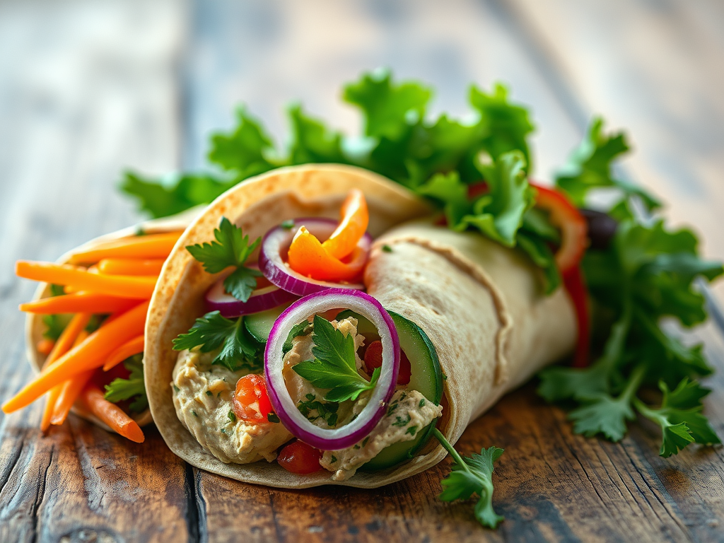 Veggie Wrap: Flavorful and Quick Recipe for a Healthy Lunch - Good Eats